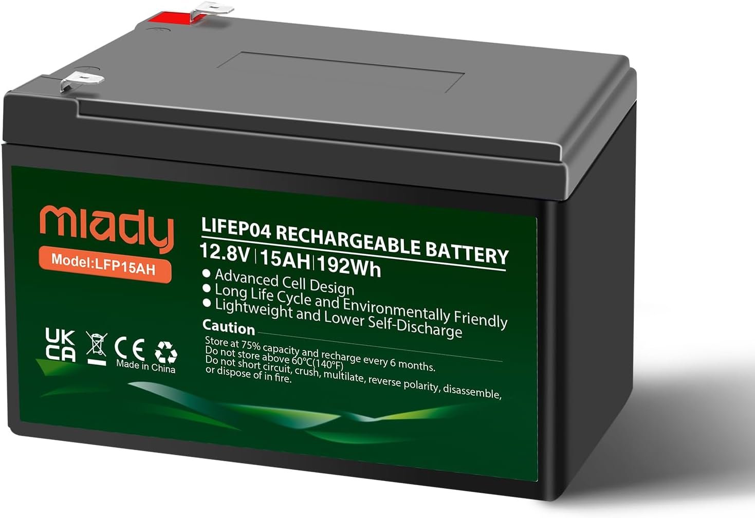 Miady 12V 15Ah Lithium Battery Review - manxonthebanx.com